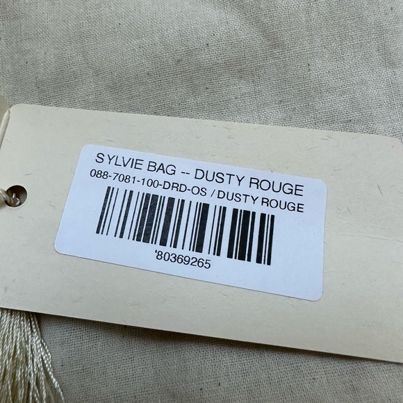 Doen | Bags | Doen Sylvie Dusty Rouge Red Leather Purse Crossbody Bag ...